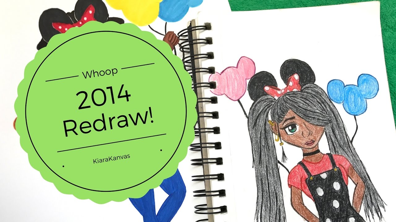 Redrawing My Old Work ((2014 to 2017)) - YouTube