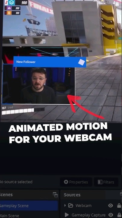 Animate Your Webcam LIVE In OBS - Move Transition Plugin #shorts - YouTube