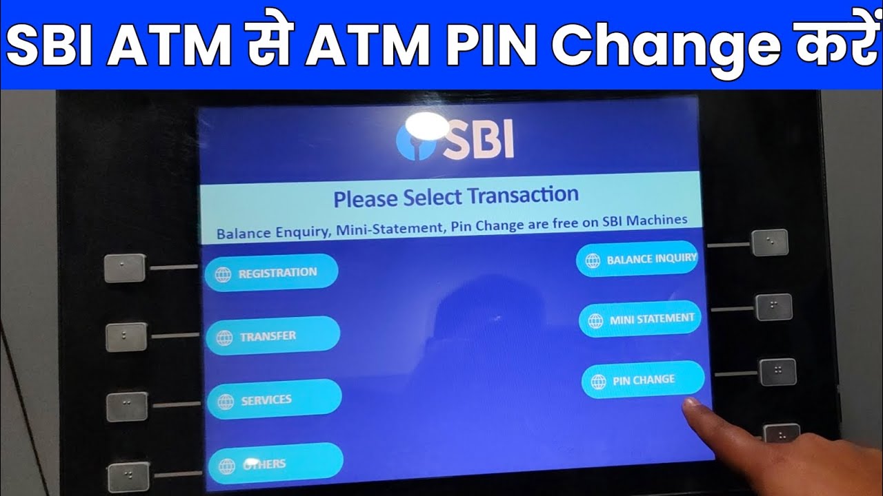 How To Change SBI ATM PIN Full Process Live In 2025 | SBI ATM Pin Kaise ...