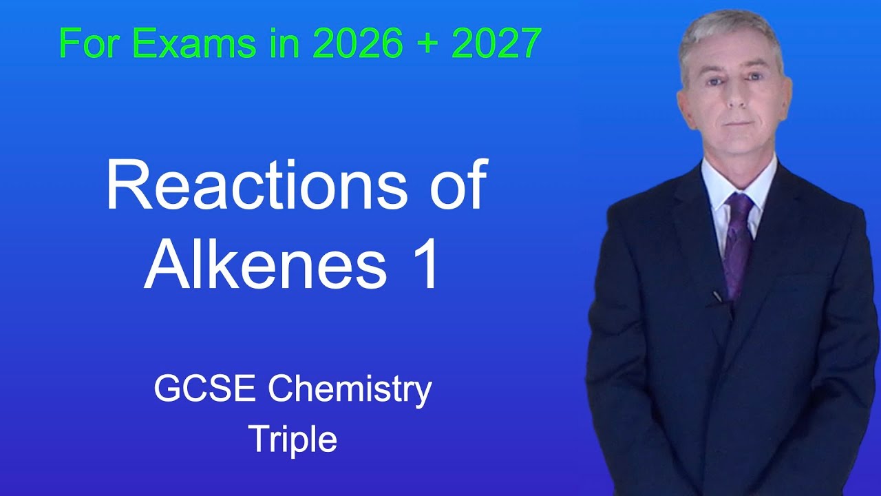 GCSE Chemistry Revision "Reactions of Alkenes 1" (Triple) - YouTube