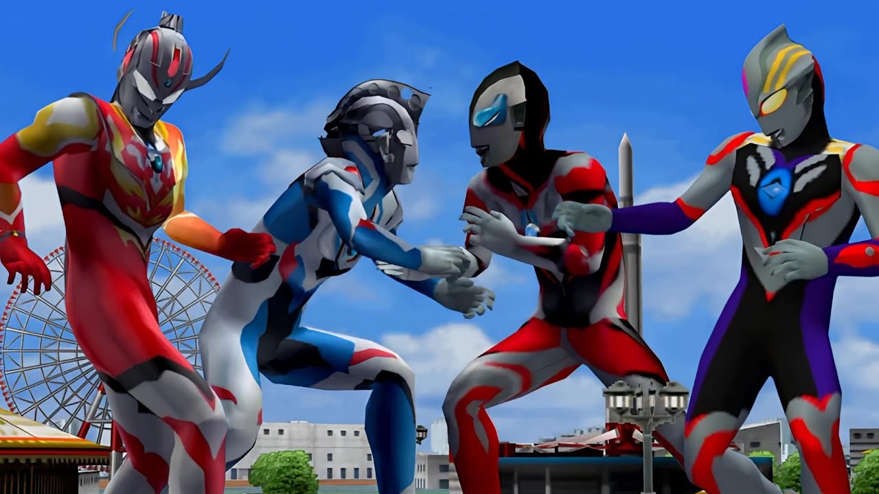ULTRAMAN GEED & ORB ZEPERION VS ULTRAMAN ORB API & Z - ULTRAMAN TAG ...
