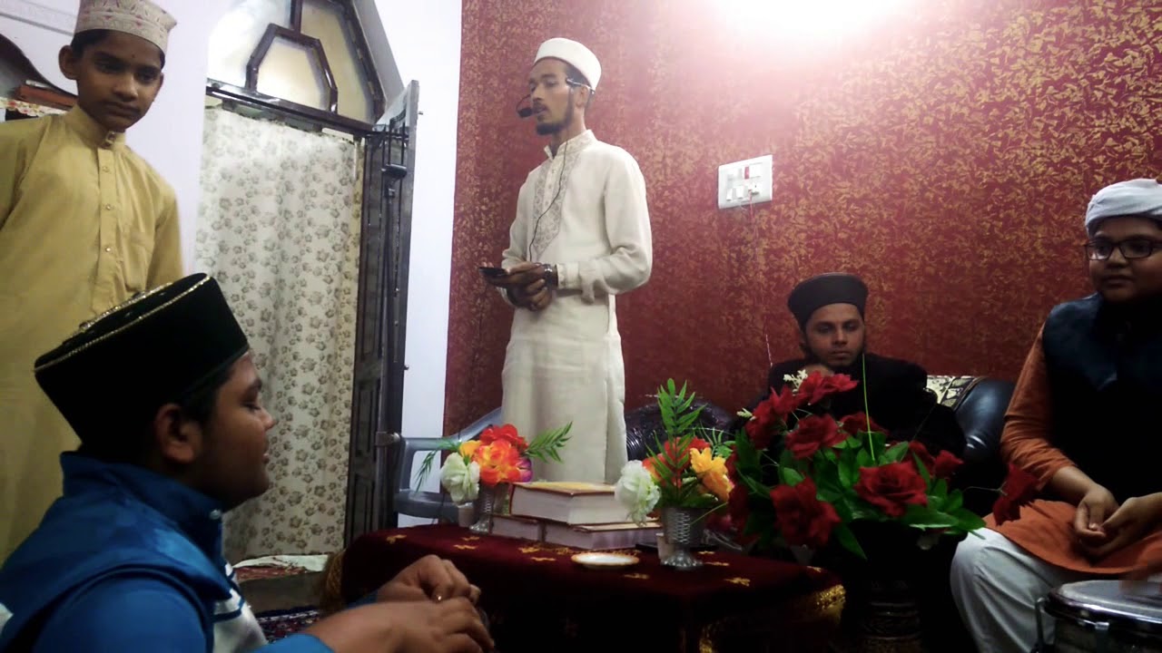 Nizamath of moula Ali in mehfil e naat | By Mirza Mubeen Baig - YouTube