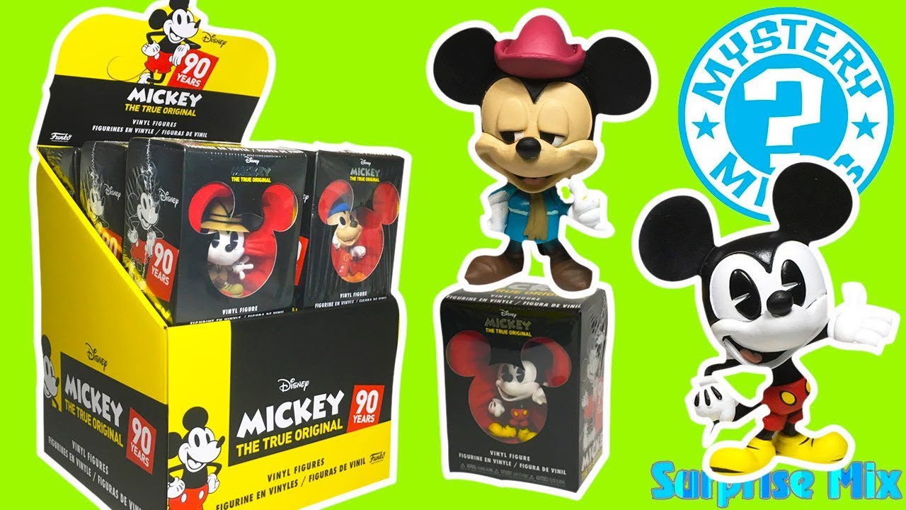 Коробочки МИККИ МАУС 90 ЛЕТ из США Сюрпризы FUNKO Mystery Minis MICKEY ...