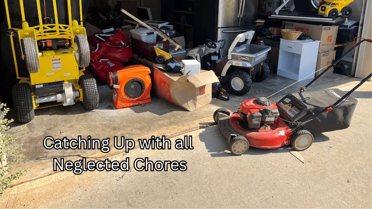 Stay at Home Dad ONE Day to Conquer ALL Neglected Tasks - YouTube