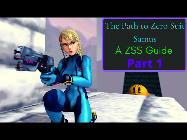 Zero Suit Samus Brawl Gun Metroid Prime Zero Suit Samus Statue