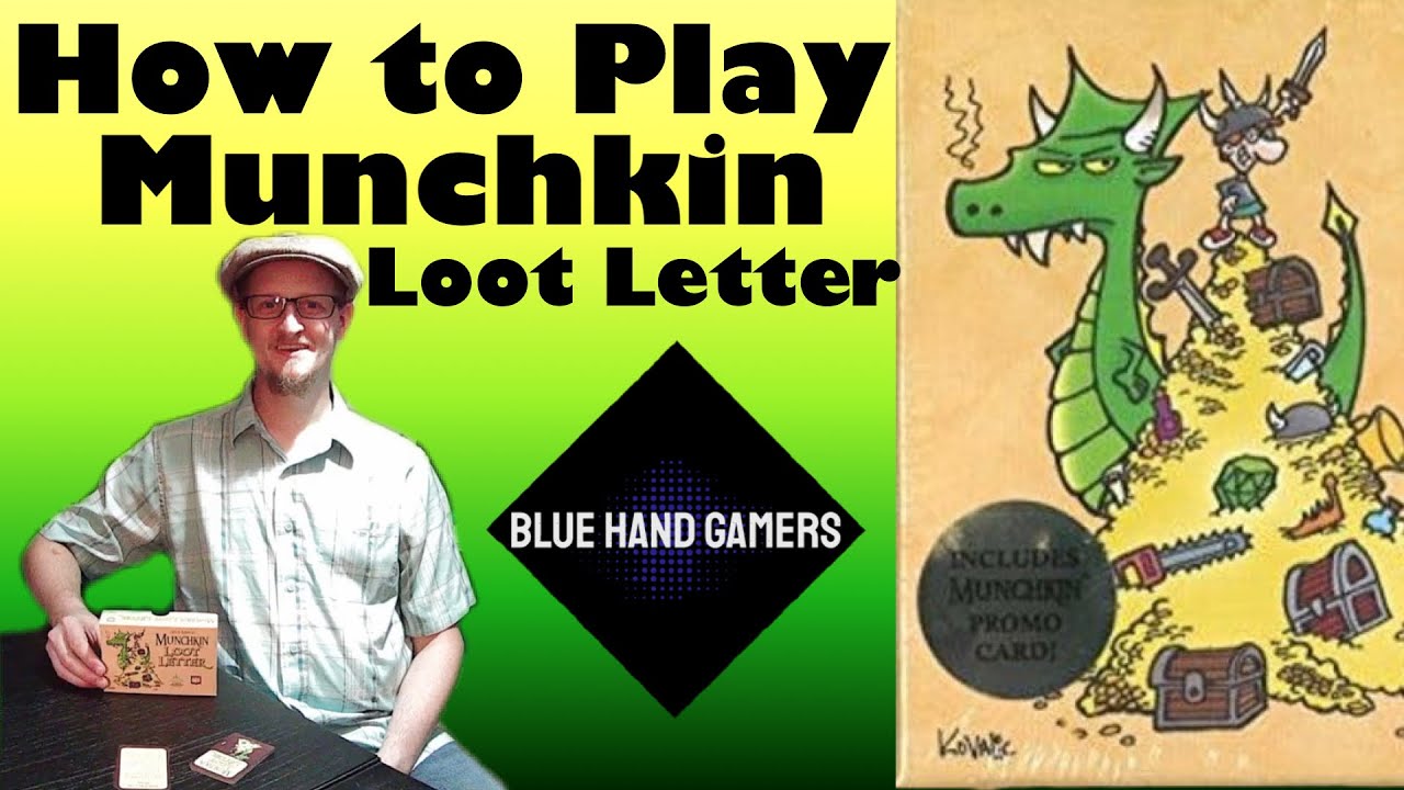 How to Play Munchkin Loot Letter - YouTube