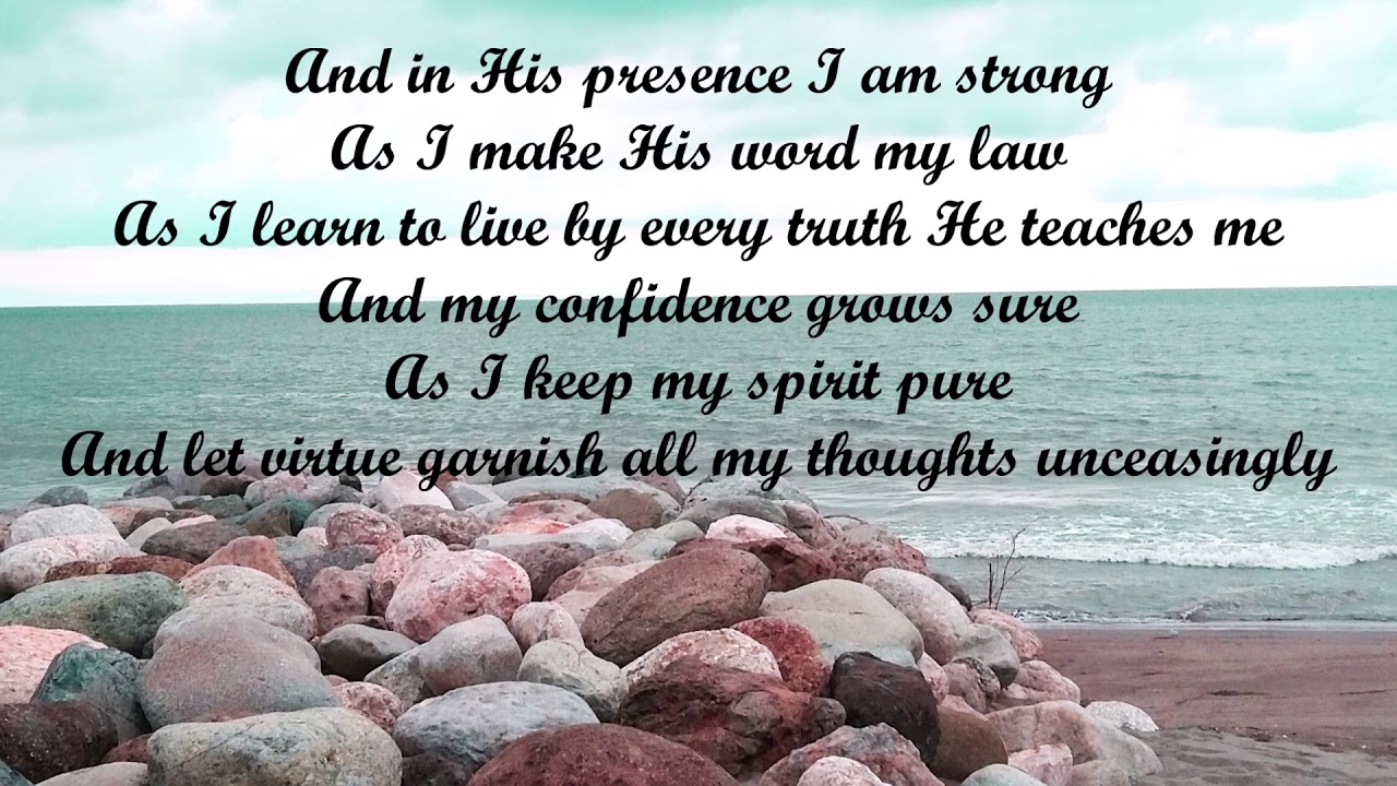 Let Virtue Garnish All My Thoughts (with lyrics) - YouTube