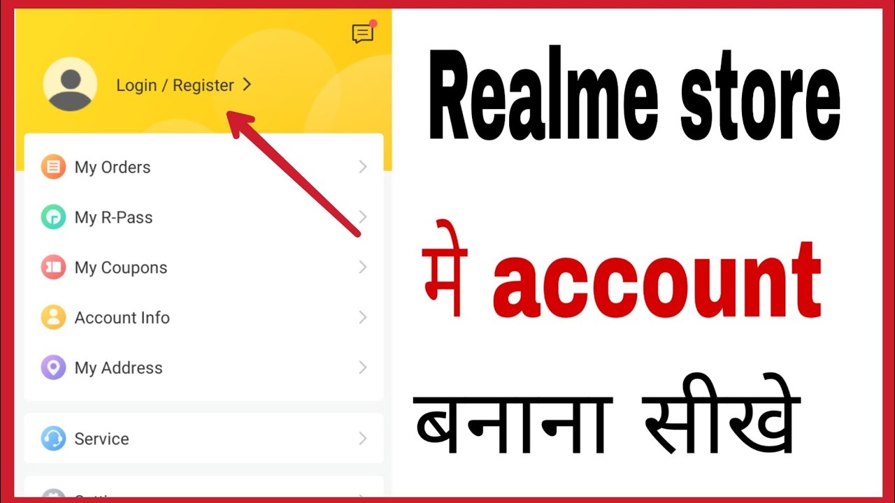 Realme Store me Account kaise banaye | How to make Account on Realme in ...
