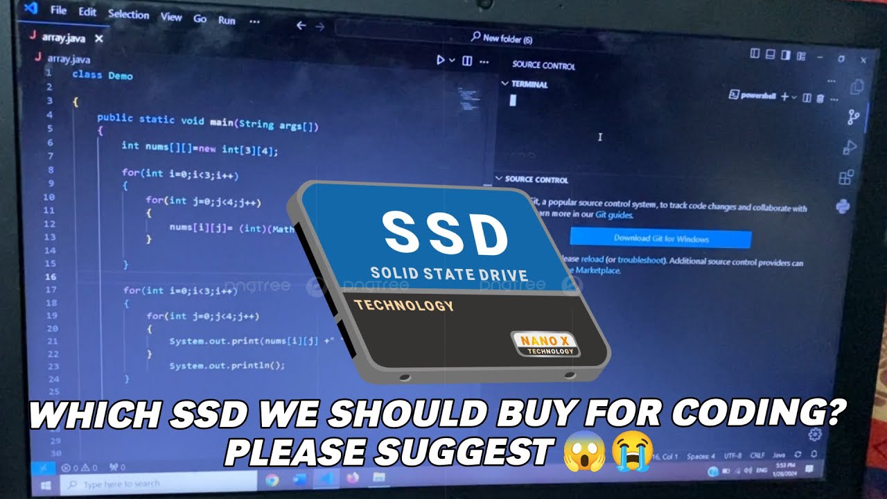 which ssd we should buy for coding ? please suggest #coding #ssd #i3 - YouTube