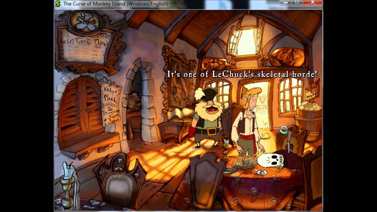 Curse of Monkey Island - Control Scheme - YouTube