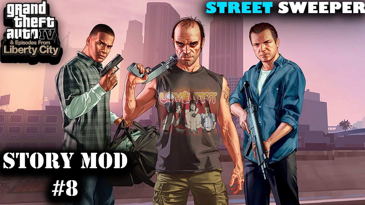 Street Sweeper - Walkthrough | GTA:4 Liberty City #8 - YouTube