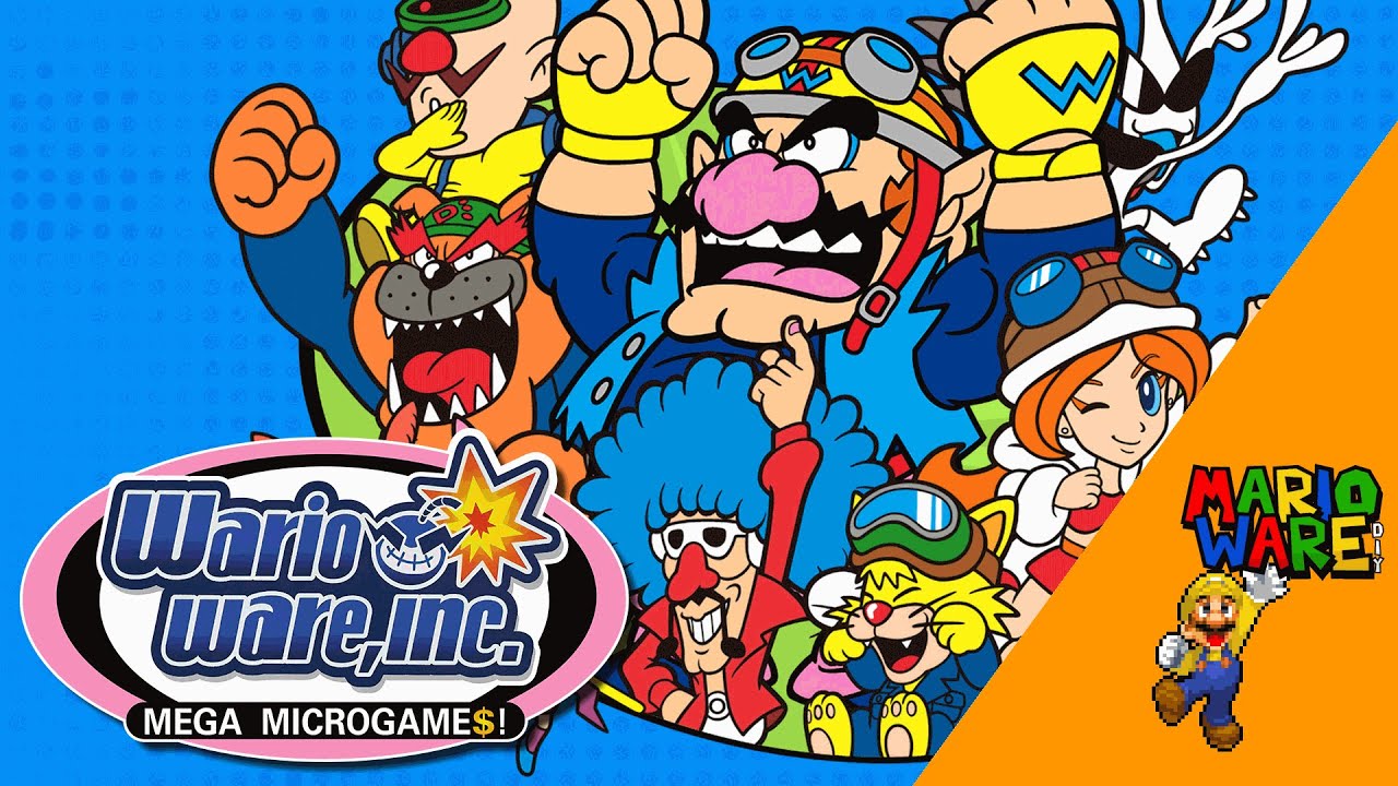 Warioware! - WarioWare Inc. Mega Microgames! (MarioWare DIY collab ...