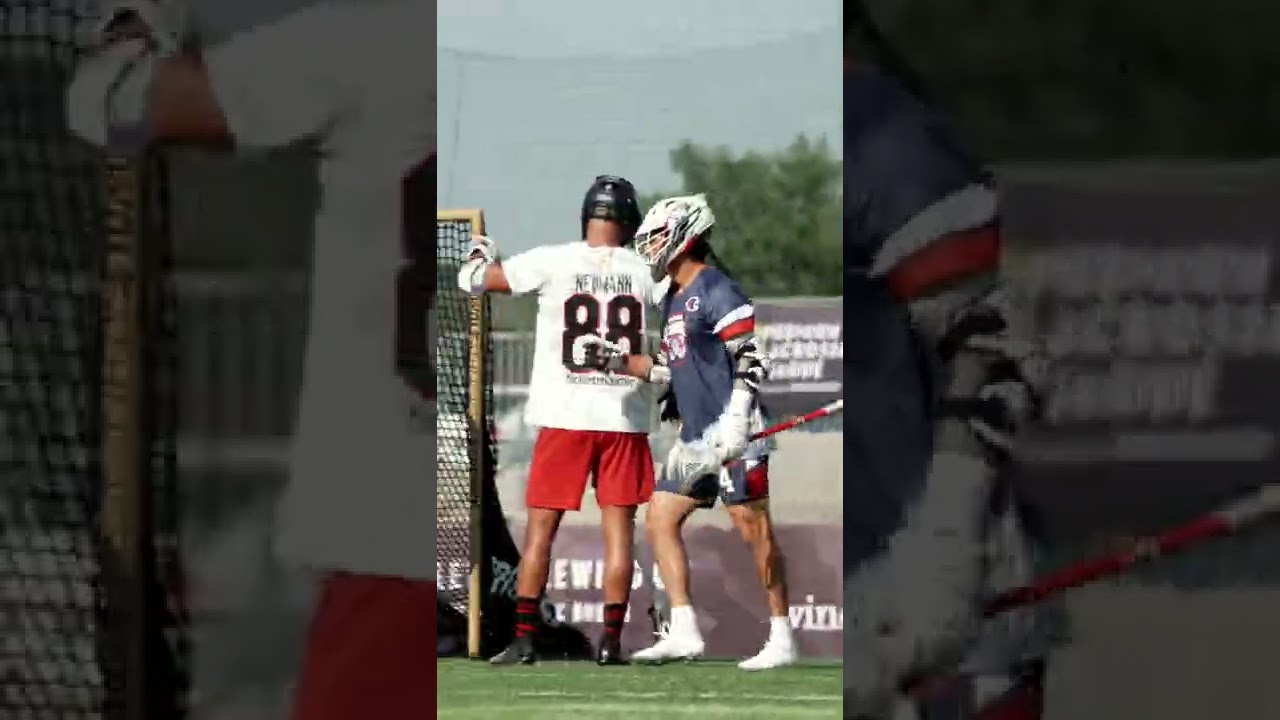 Lyle Thompson scores from X 🤯 - YouTube