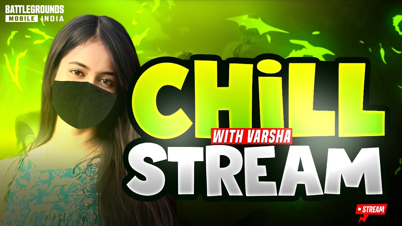 🔴CHILL NIGHT STREAM | BGMI | ROAD TO 4.55k SUBS | #VARSHAisLive #bgmi # ...