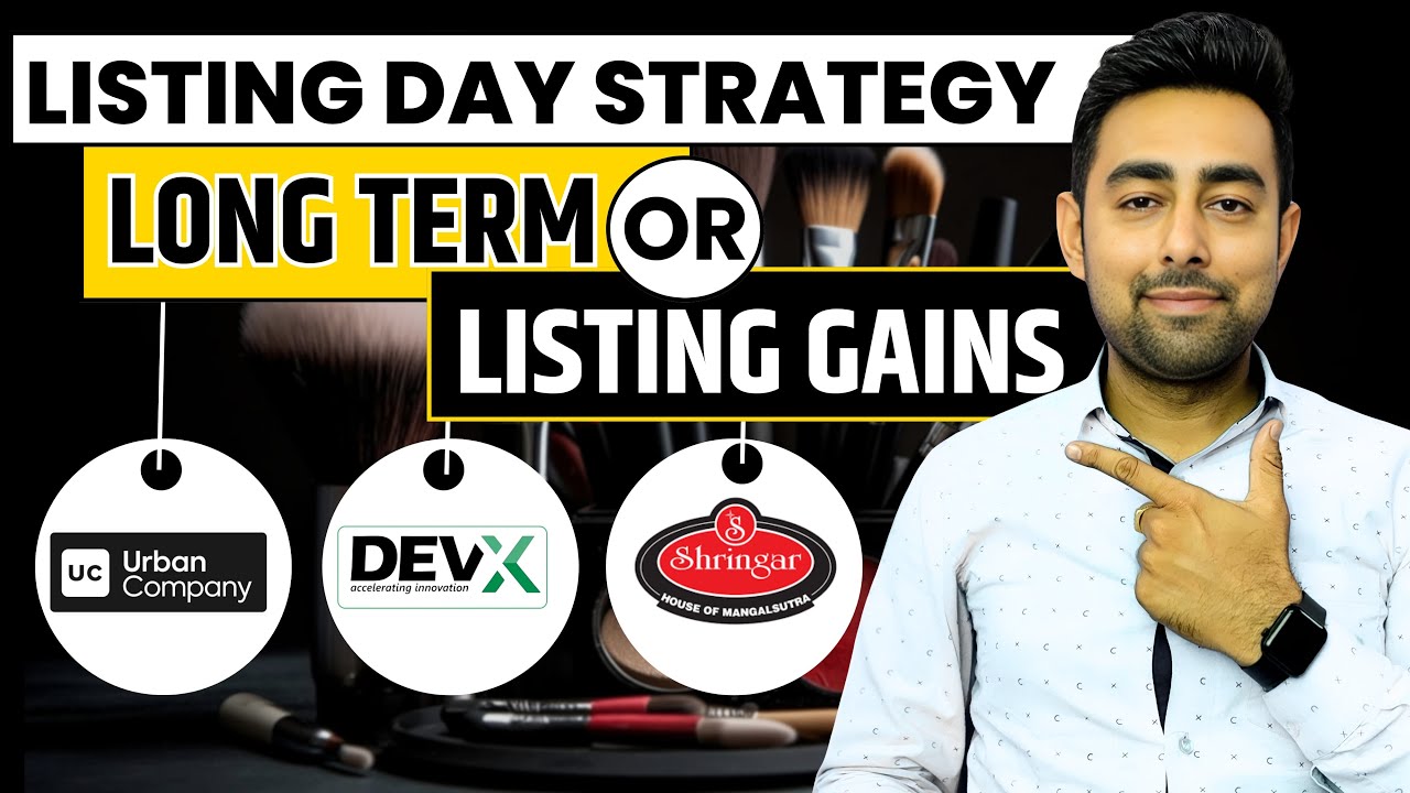 Urban IPO Listing Day Strategy | Shringar IPO Listing | DevX IPO ...