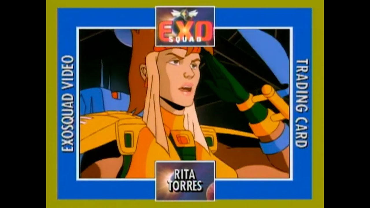 Exosquad Rita Torres Video Trading Card - Exo Squad Archive - YouTube