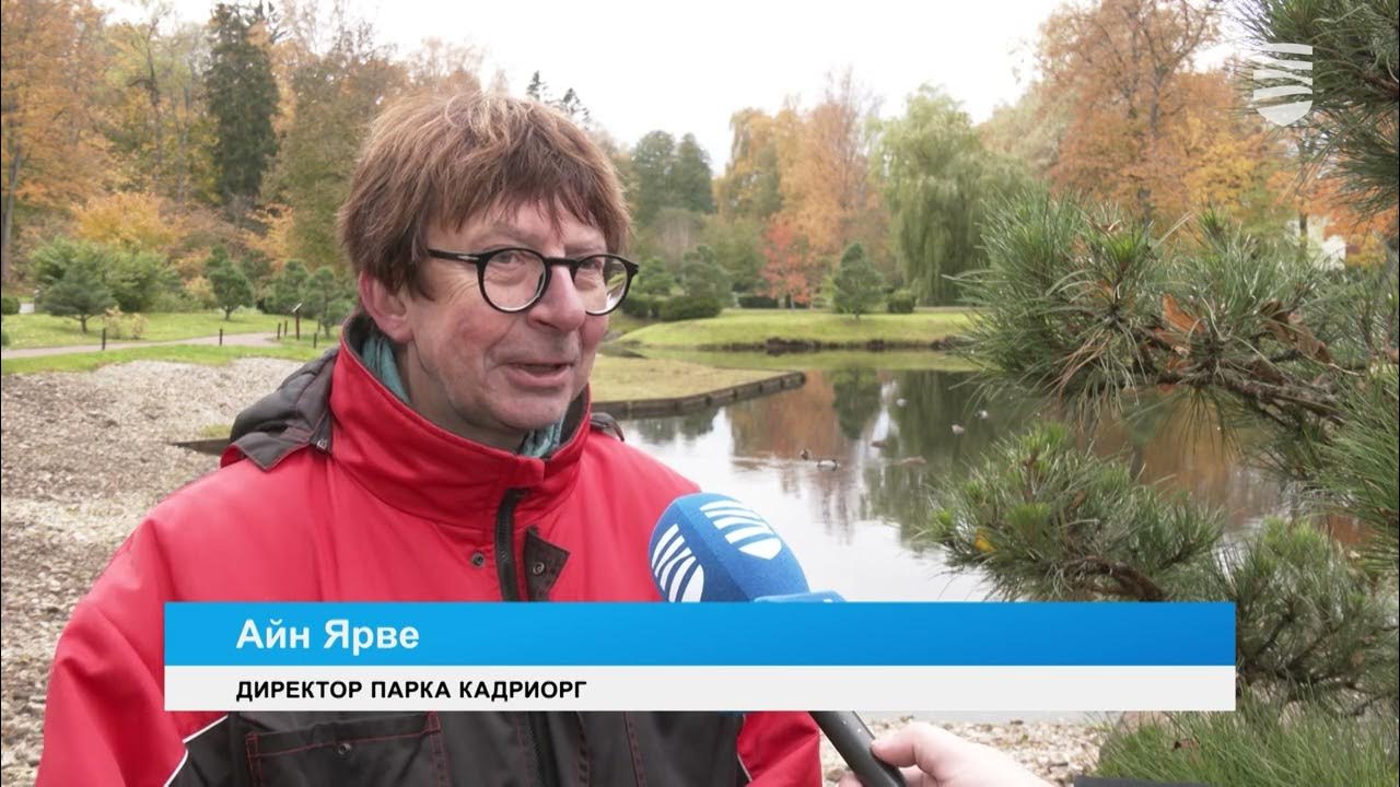Создатель японского сада в Кадриорге навестил свое творение - YouTube