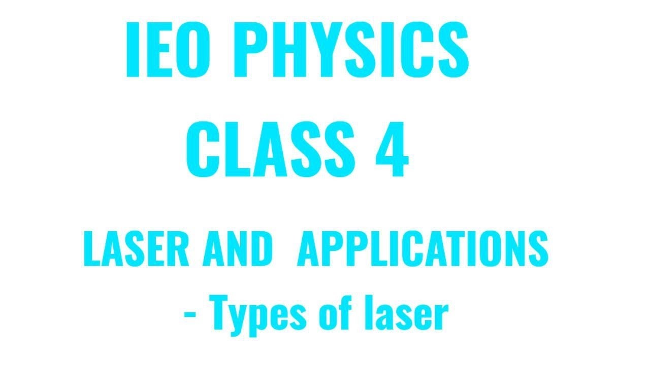 IEO -industries extension officer new syllabus physics class 4 types of ...