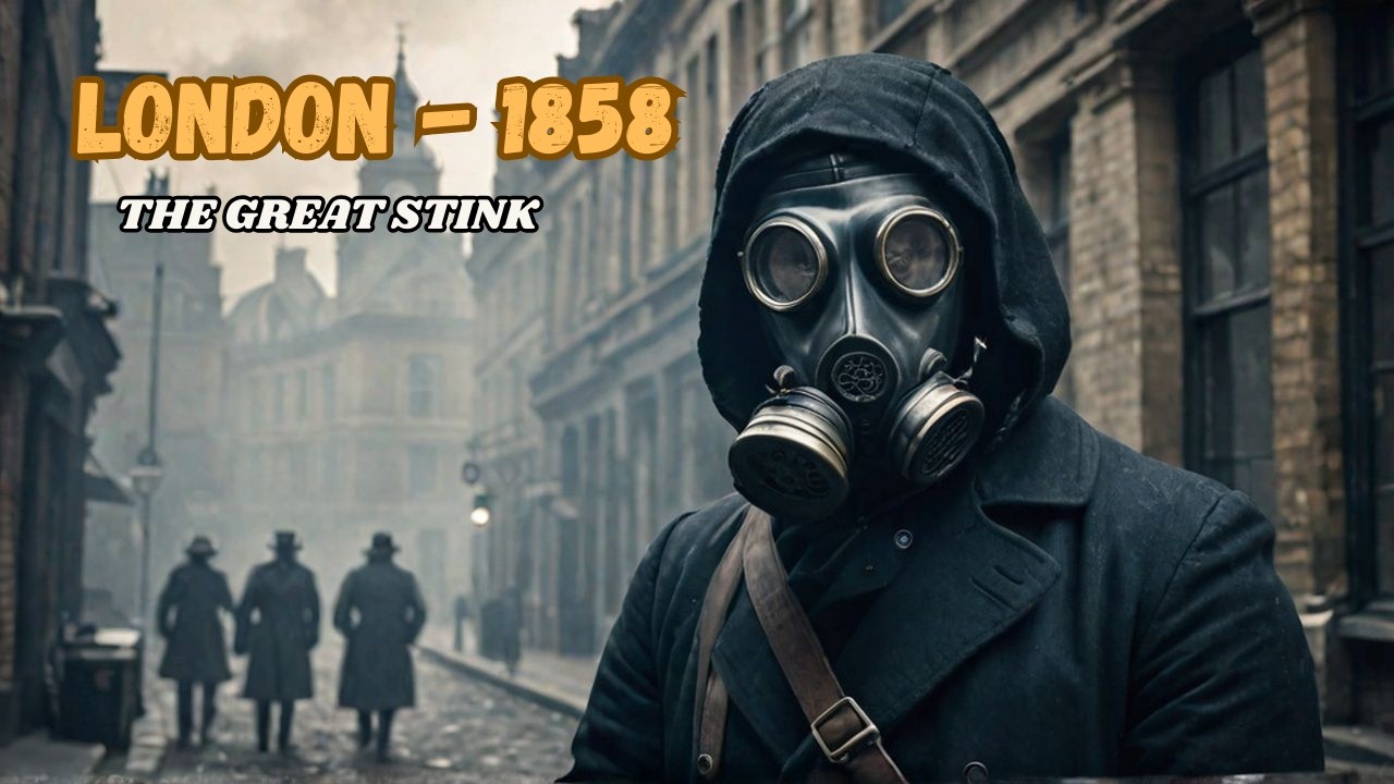London 1858 - THE GREAT STINK (AI Reconstruction) - YouTube