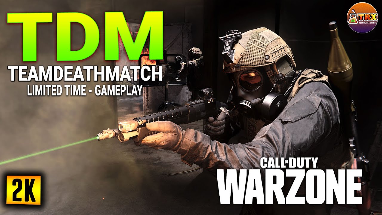 WARZONE TDM Limited Time Gameplay | Call of Duty Warzone Team Death ...