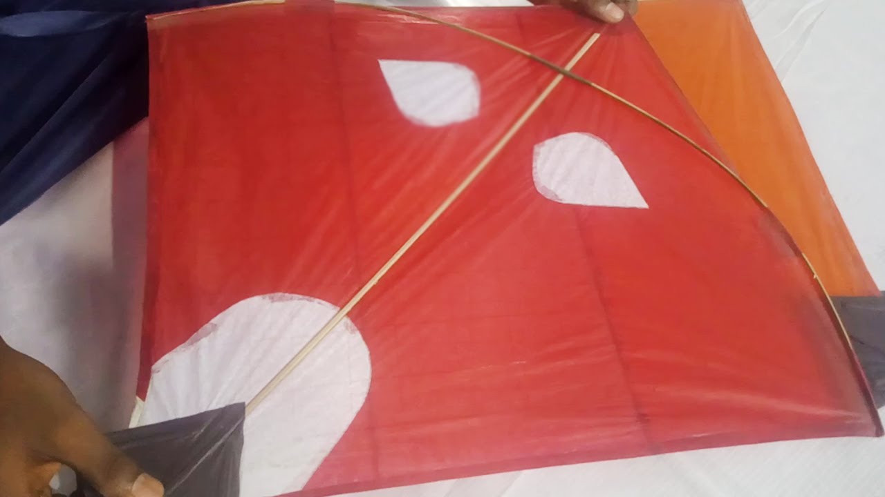 Wonderful Kite, Most Rare Kite In India | Eye Kite In Red Color ...