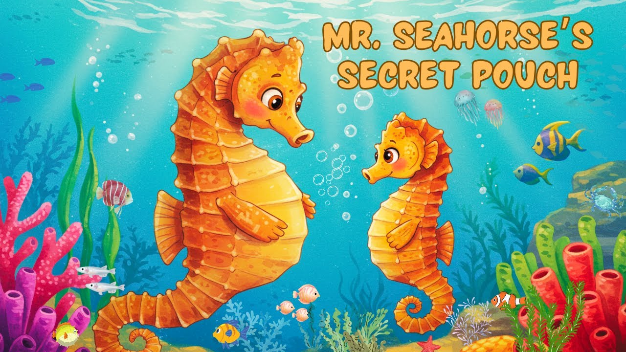 Father's Day Special - Mr. Seahorse's Secret Pouch - YouTube