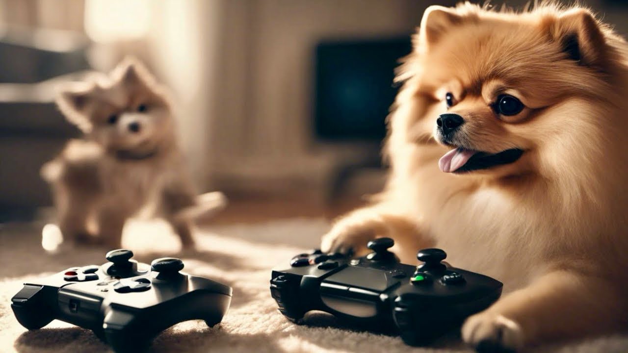 Watch a Pomeranian Play Video Games Live – Adorable and Funny! - YouTube