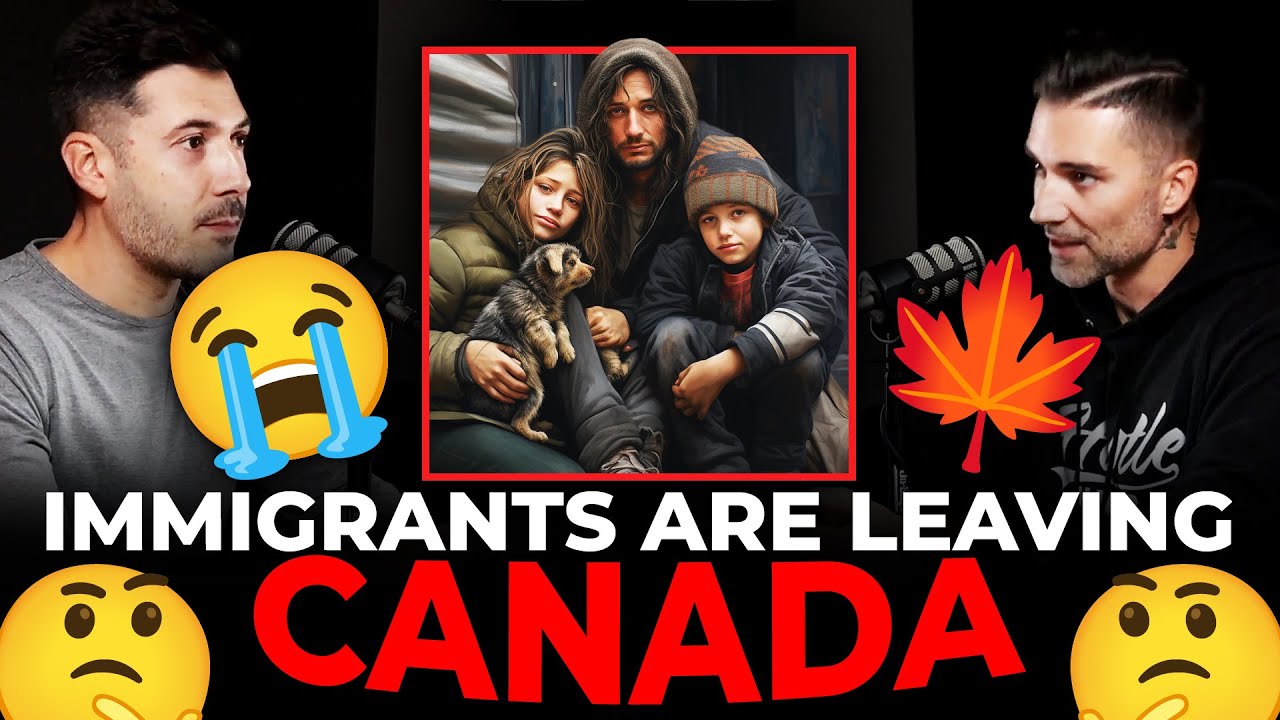 IMMIGRANTS ARE LEAVING CANADA IN "RECORD BREAKING NUMBERS"! ️📈 - YouTube