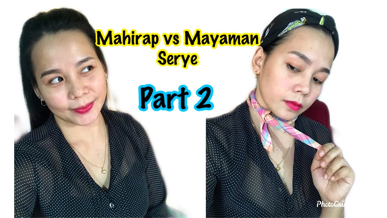 Mahirap vs mayaman part 2 - YouTube