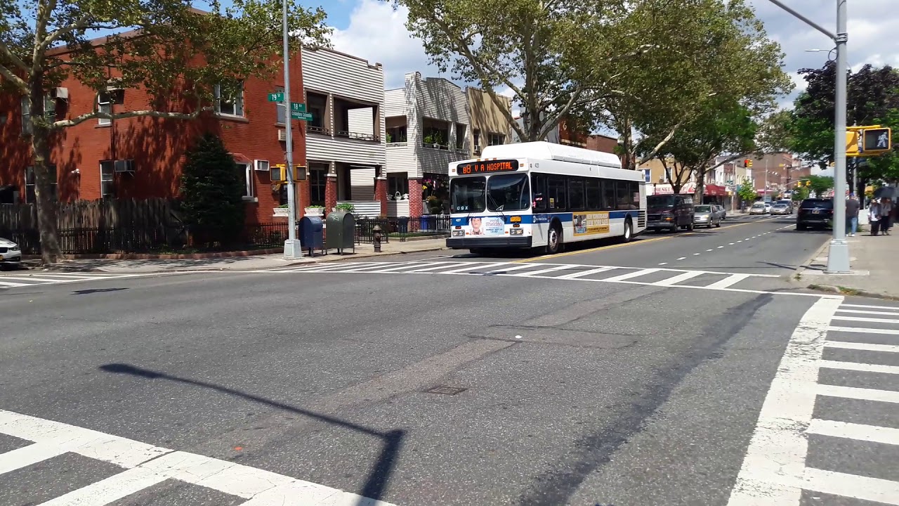 MTA New Flyer XN40 & New Flyer C40LF on the B8 Bus Route - YouTube
