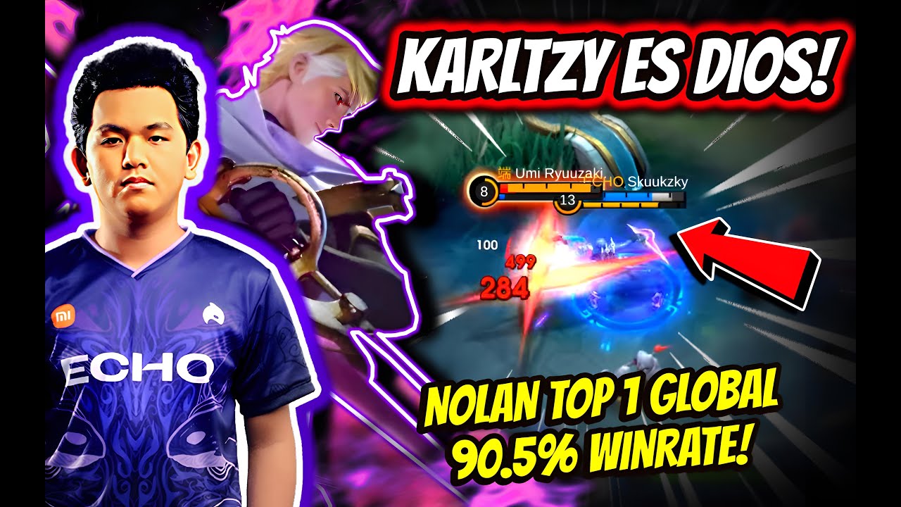 ¡ASI JUEGA KARLTZY EL 2 VECES CAMPEON DEL MUNDO! NOLAN TOP 1 GLOBAL 90. ...