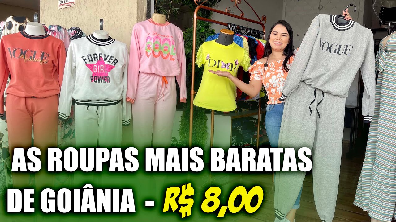 AS ROUPAS MAIS BARATAS DE GOIANIA | BLUSAS, VESTIDOS, SHORTS E MOLETONS ...