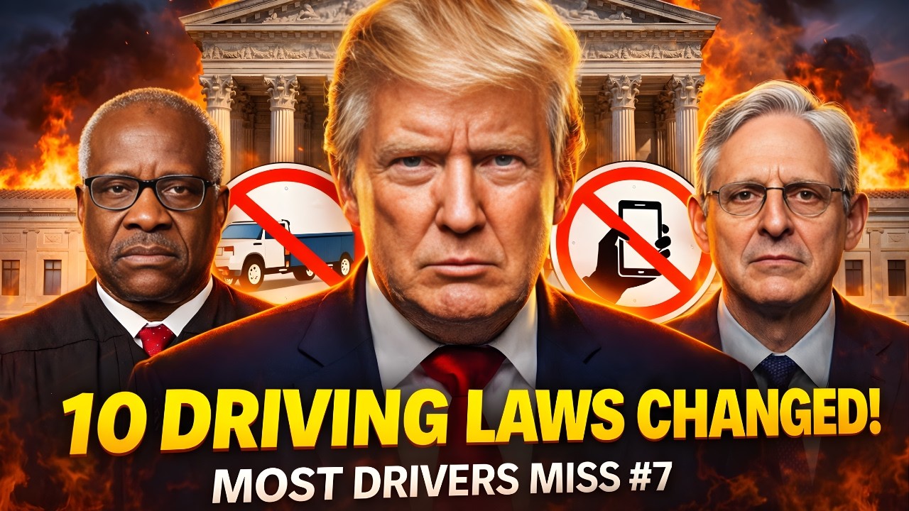 10 Driving Laws Just Changed in 2026 — Most Drivers Miss #7, New Rules ...