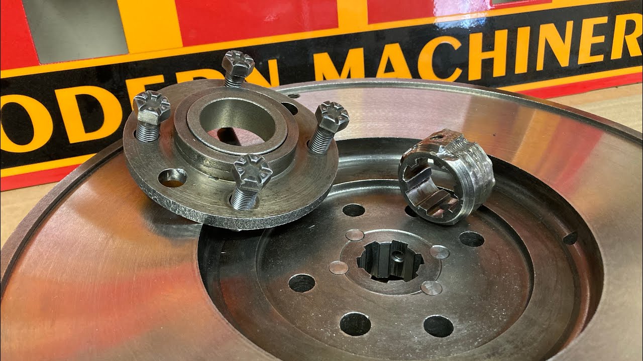 X231 Prototype - Fabricating, Pressing & Pinning the New Flywheel Hub ...