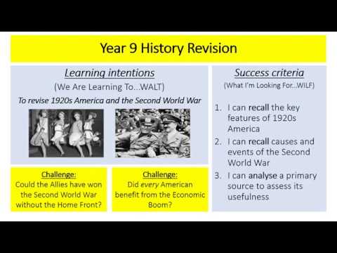 Year 9 History End of Year Revision - YouTube