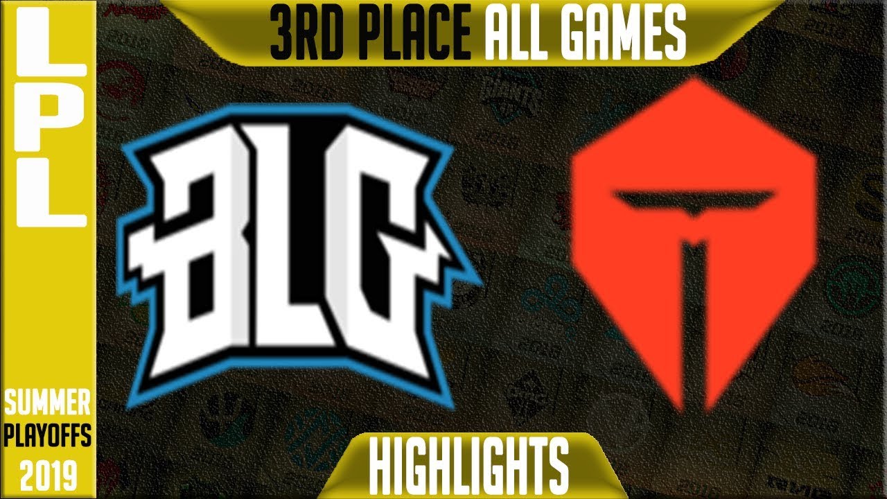 BLG vs TES Highlights ALL GAMES | LPL Summer 2019 Playoffs 3rd Place ...