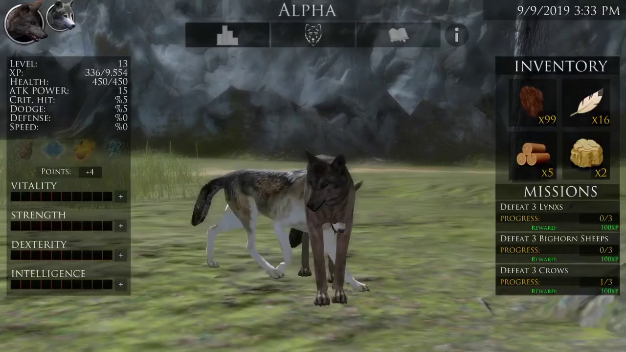 Wolf sim 2: ep one - YouTube