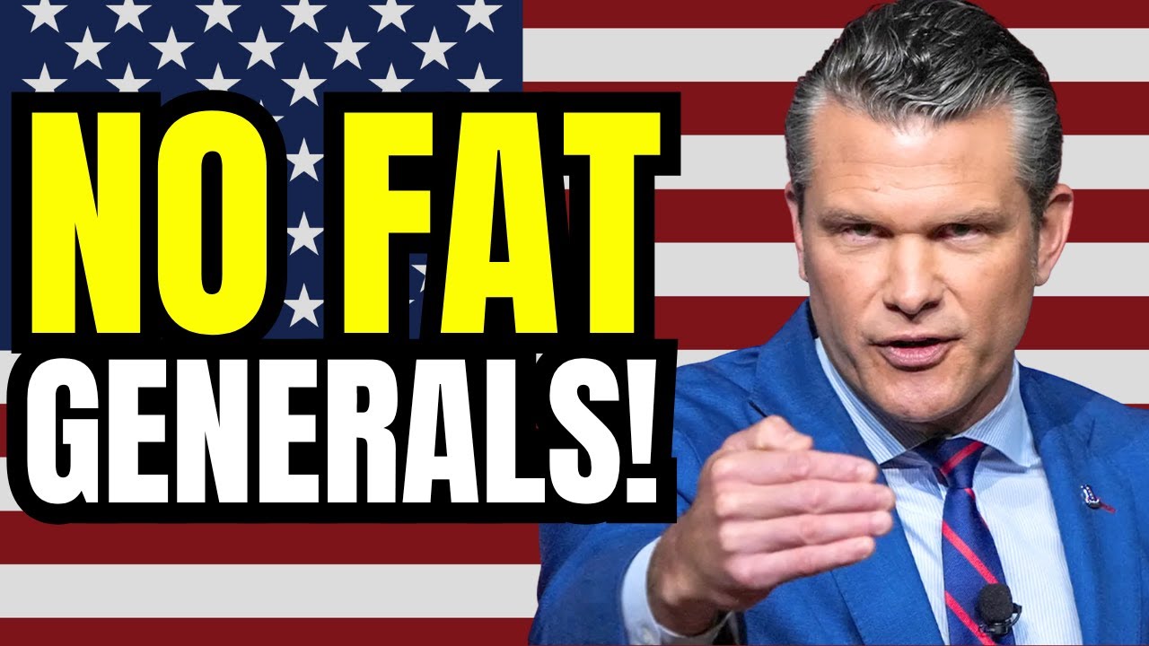 PETE HEGSETH WARNS: “No More Fat Generals” New War Dept Rules, Woke ...