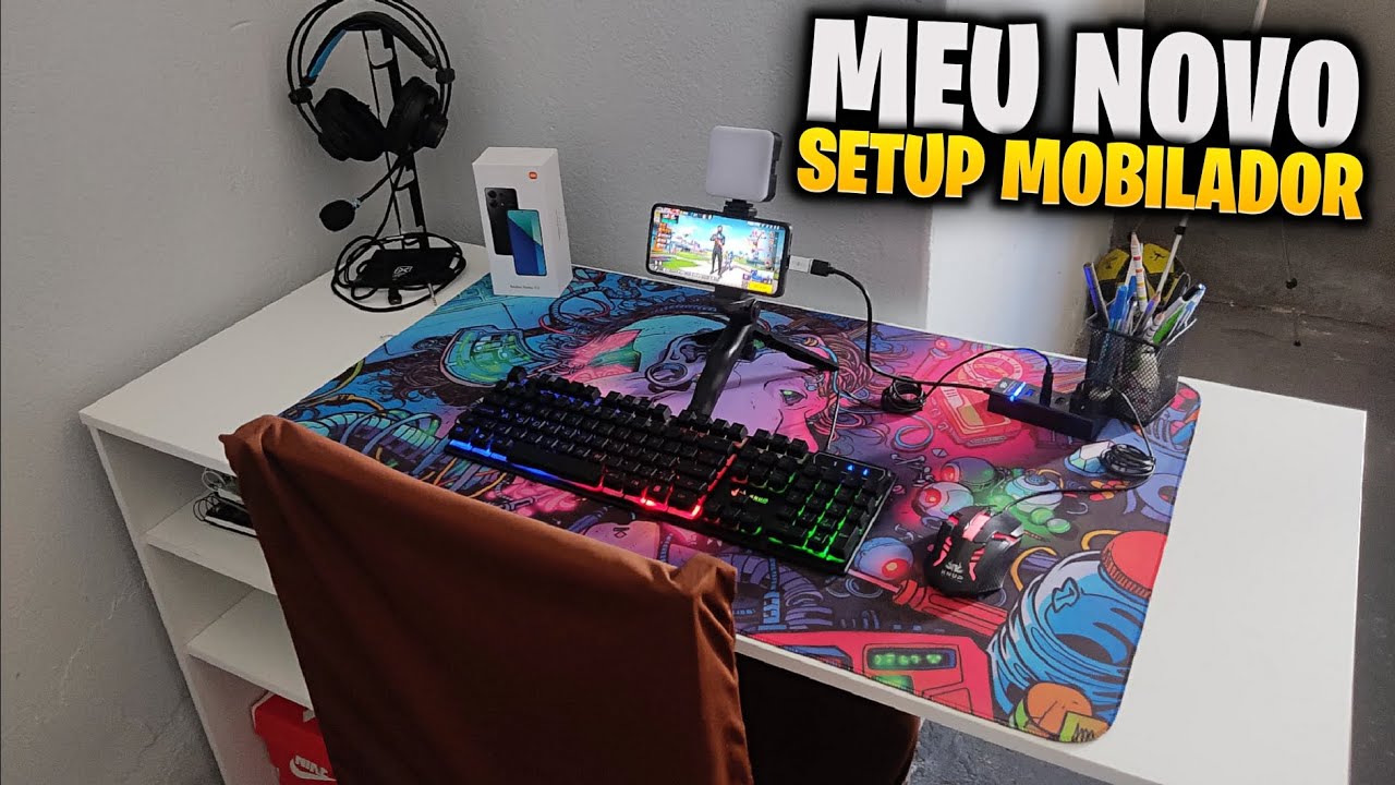 ESSE É MEU NOVO SETUP MOBILADOR COMPLETO!😍 - YouTube