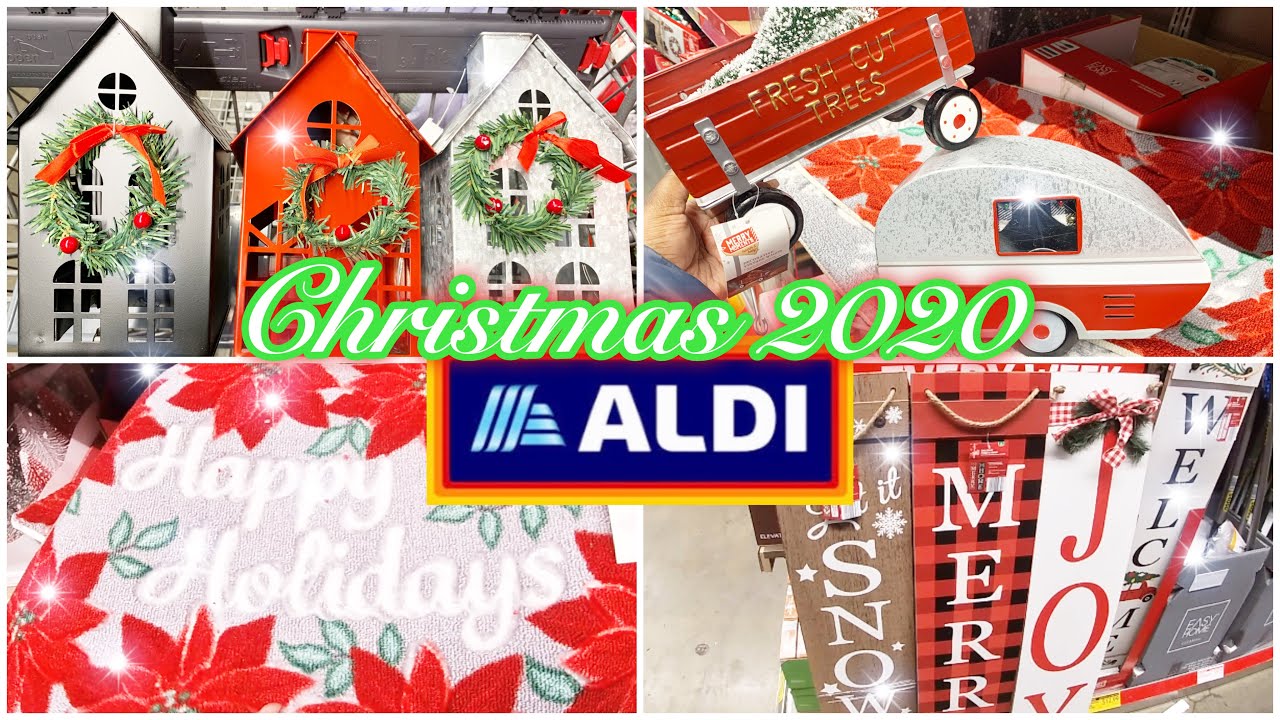 Aldi Christmas 2020 🎄 All New Aldi Shop With Me November 2020 - YouTube