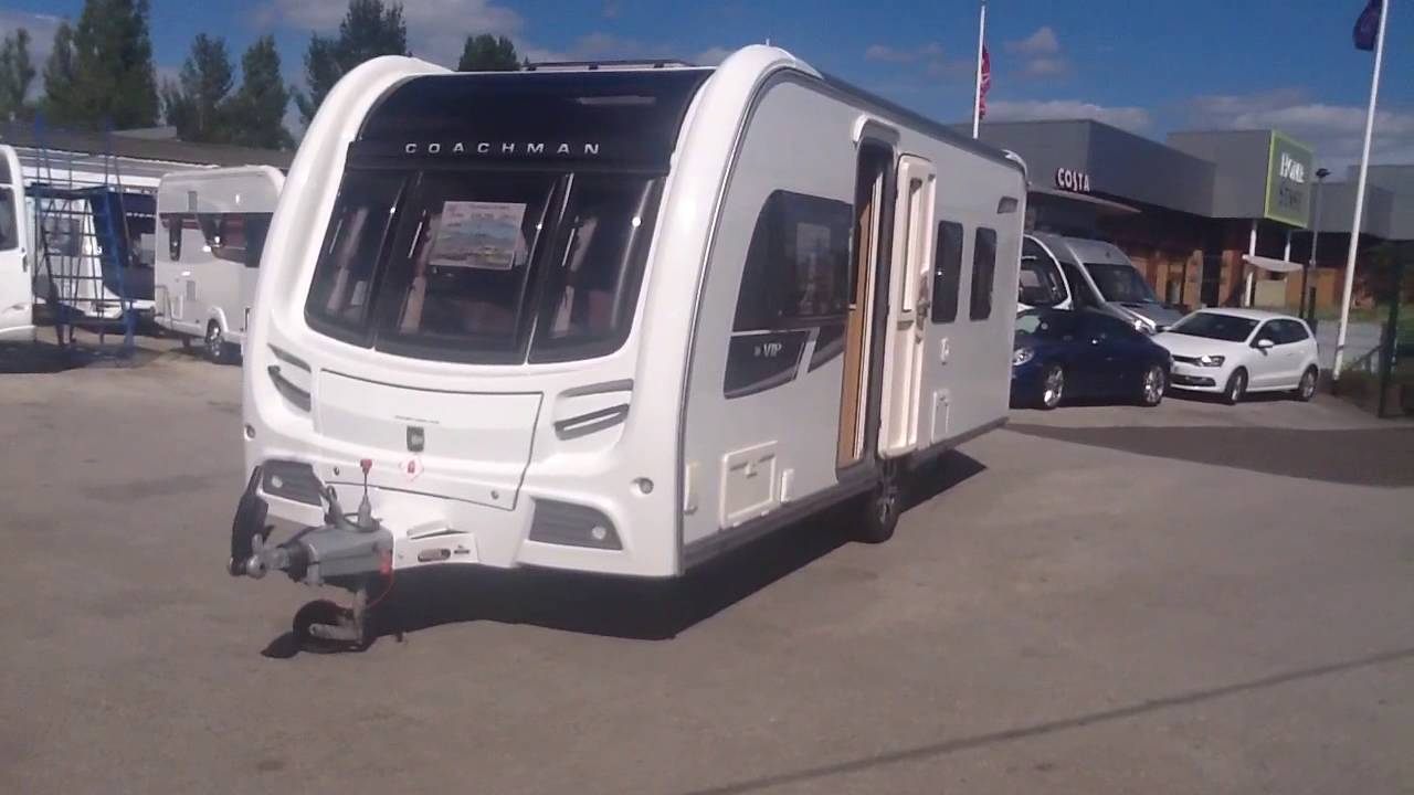 Coachman VIP 545/4 2013 rear island bed . Touring caravan for sale . 4 ...