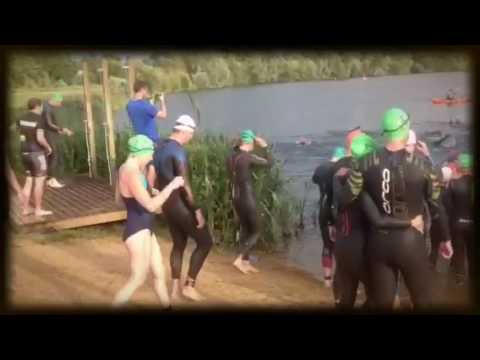 Shepperton open water swim race 1 - YouTube