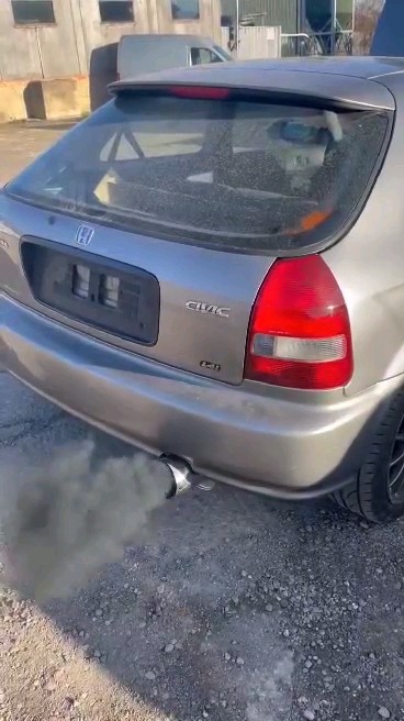 HONDA EK HATCH PD ENGINE TDI SWAP 190BHP HITTING LIMITER #jdmcars # ...