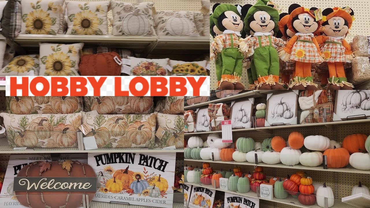Fall 2024 Hobby Lobby 🛒🍁Fall at Hobby Lobby| Fall Home Decor 2024 Shop ...