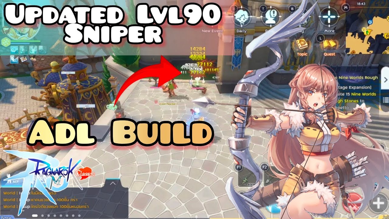SNIPER ADL/CRIT BUILD | Ragnarok M: Classic - YouTube