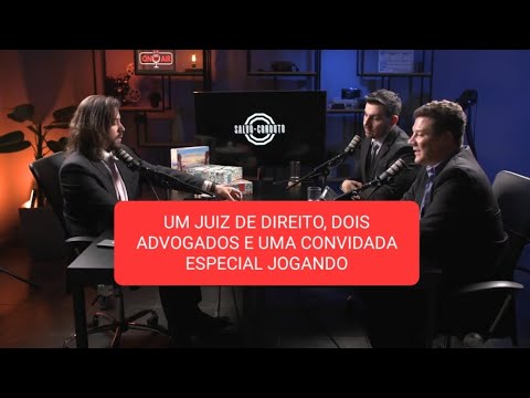 1 Juiz De Direito, 2 advogados, e uma convidada especial jogam um jogo ...