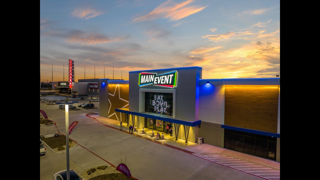 Main Event Entertainment Grand Opening in Waco, Texas by Jax Aerial ...