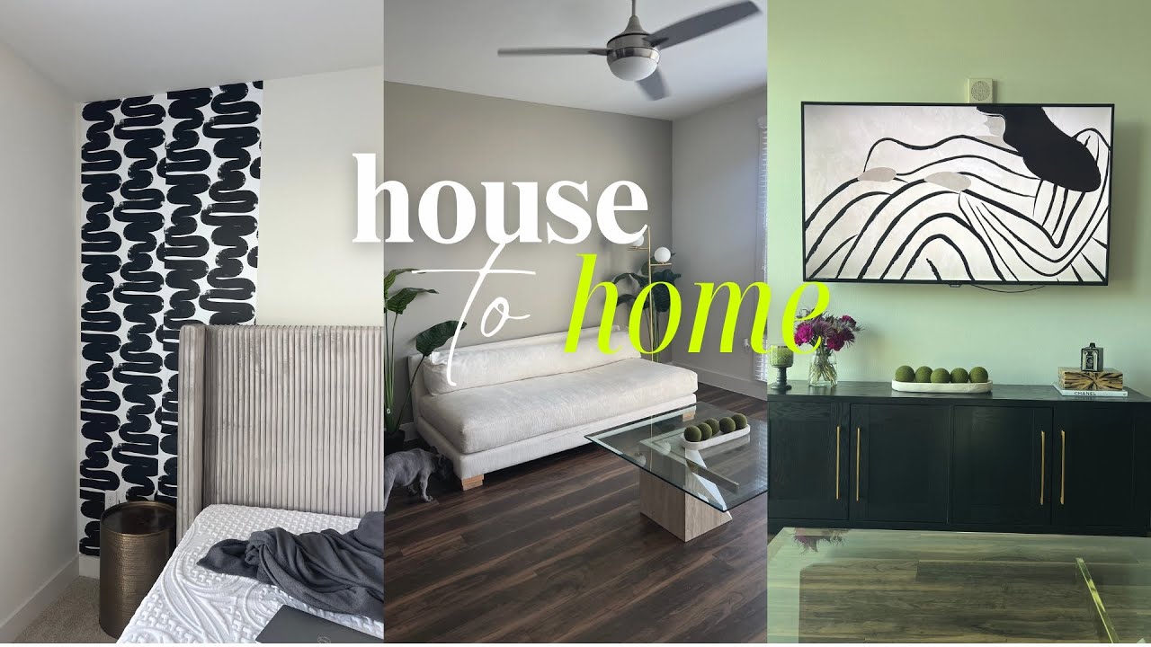 HOUSE TO HOME VLOG | modern cozy home decor | organization | Trader ...