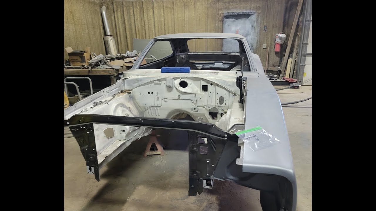 Charger Front End Restoration - YouTube