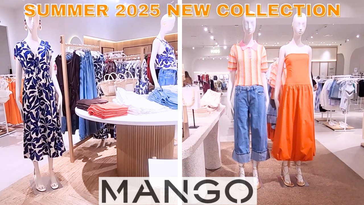 MANGO Summer 2025 Latest Fashion Full Price Tags AND QR CODES to Shop ...